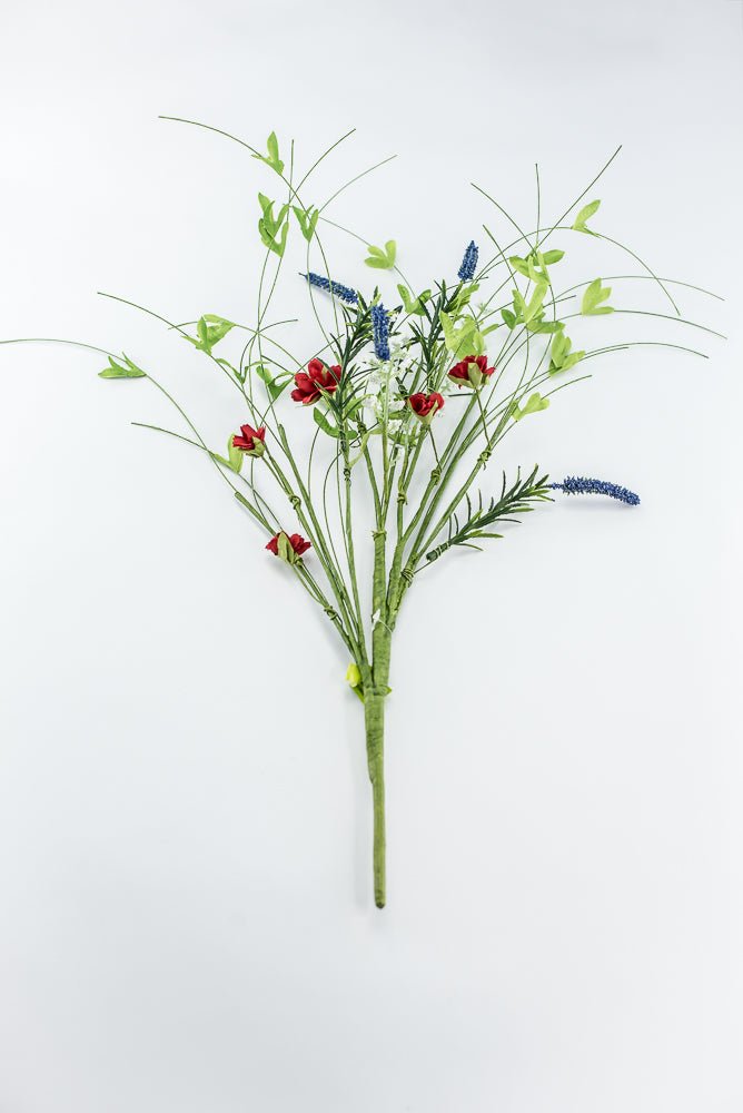 Red, White, And Blue Twigs Pick - Greenery Market