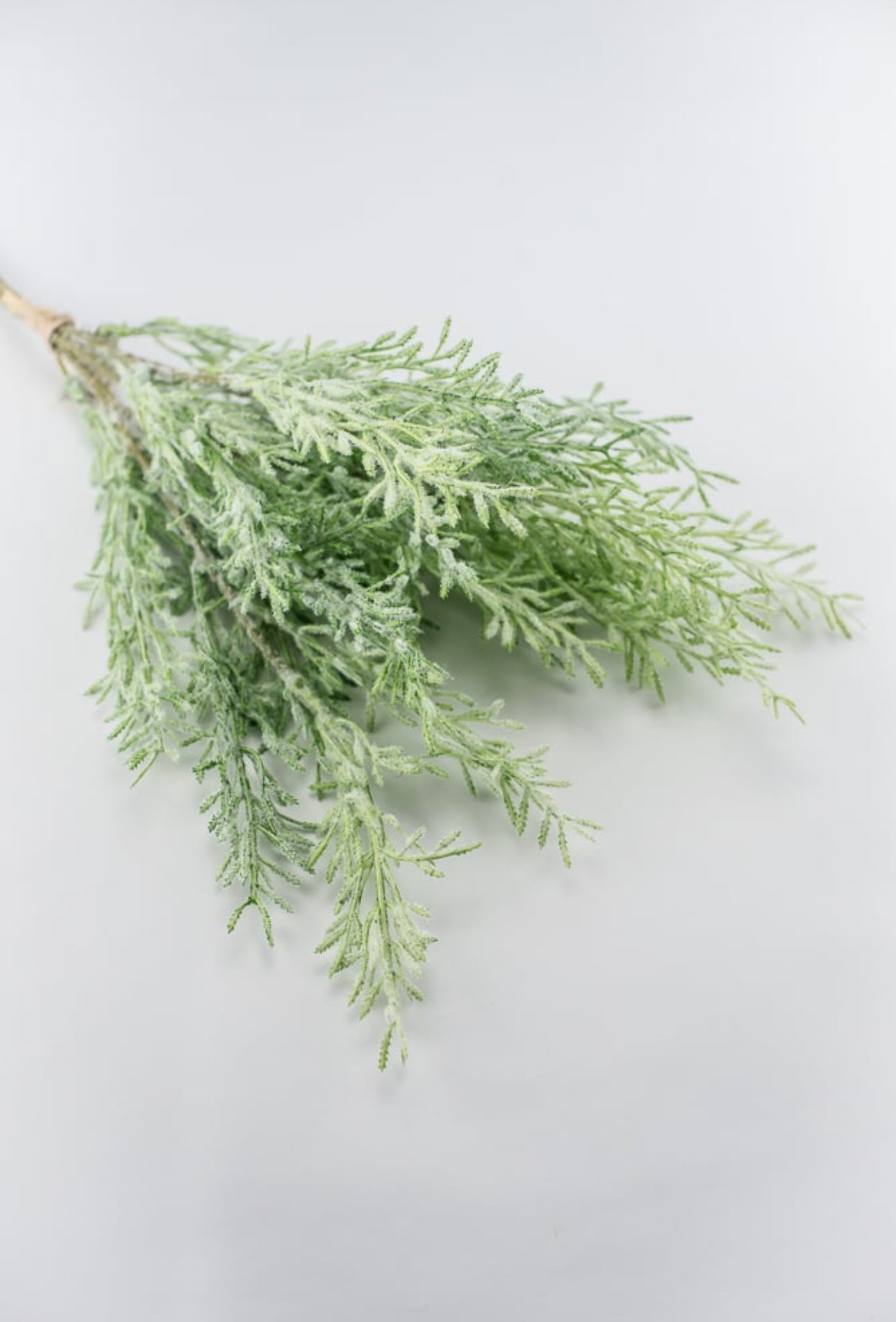 Artificial flocked greenery bundle - Greenery Market