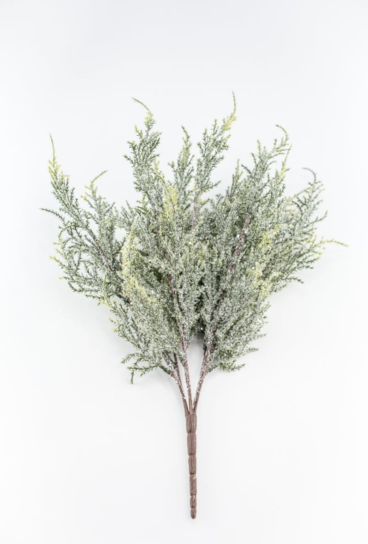 Artificial, frosted, cedar bush - Greenery Market