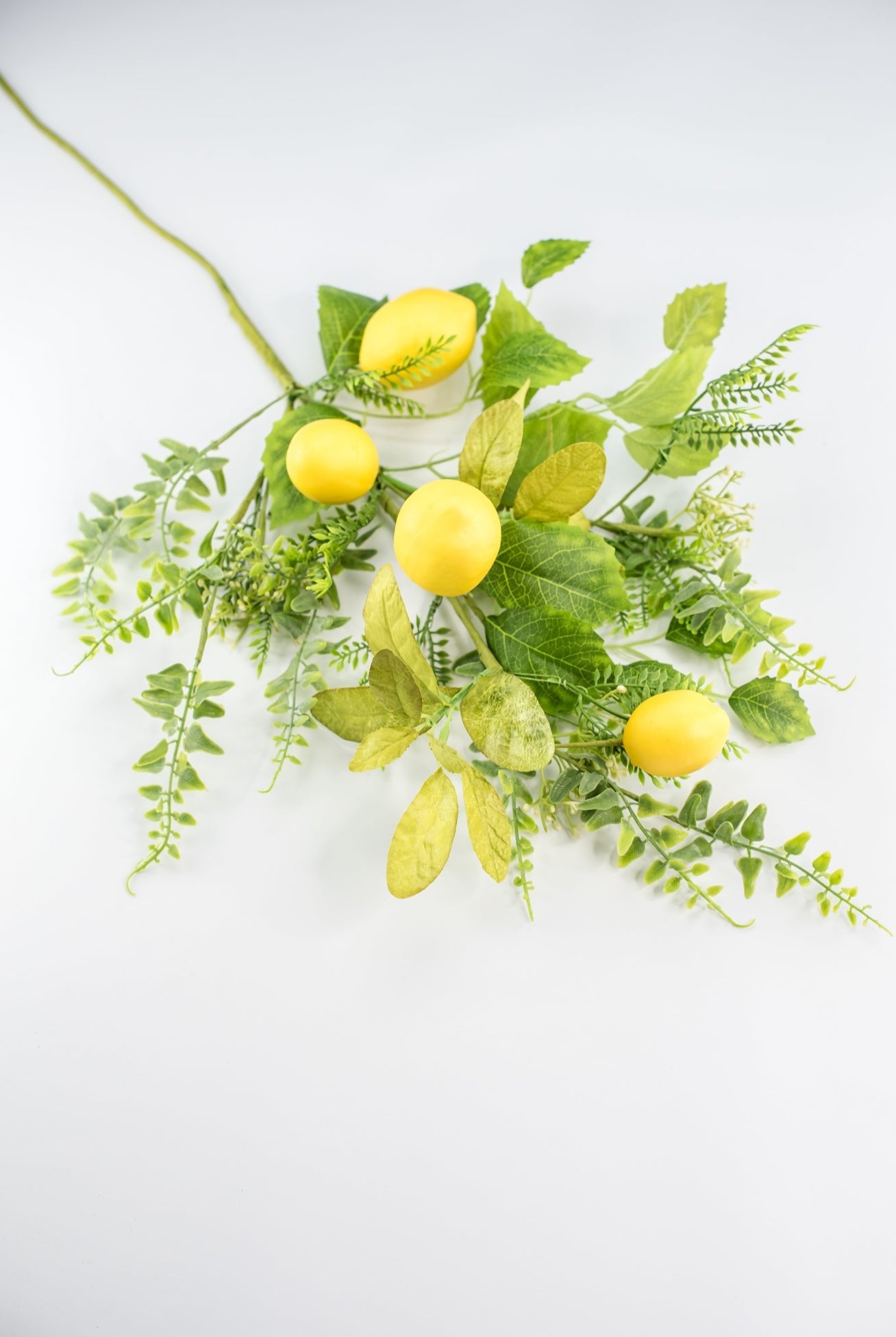 Artificial Lemon spray with mixed greenery 62218 - Greenery Market