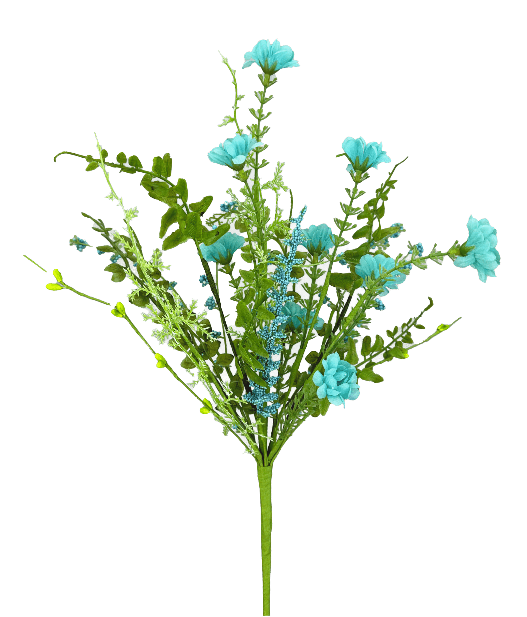 Blue Wild Flower Filler Pick - Greenery Market