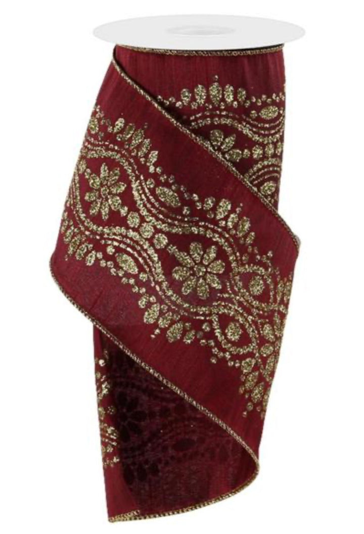 Christmas ribbon, flowers, tree decor, and Wreath making supplies ...