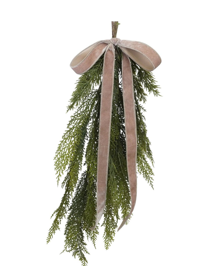 Christmas ribbon, flowers, tree decor, and Wreath making supplies ...