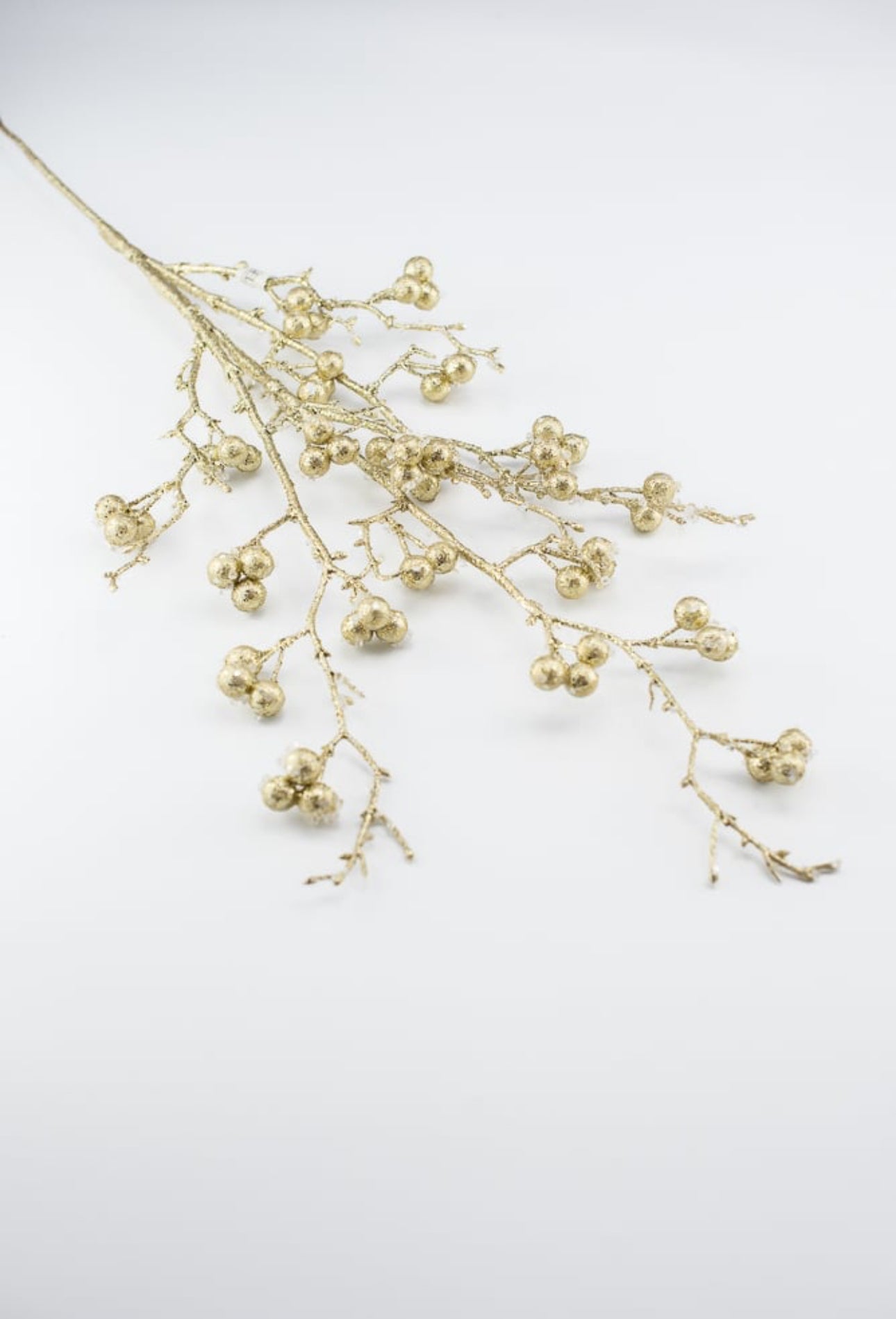 Gold twig and ball spray - Greenery Market
