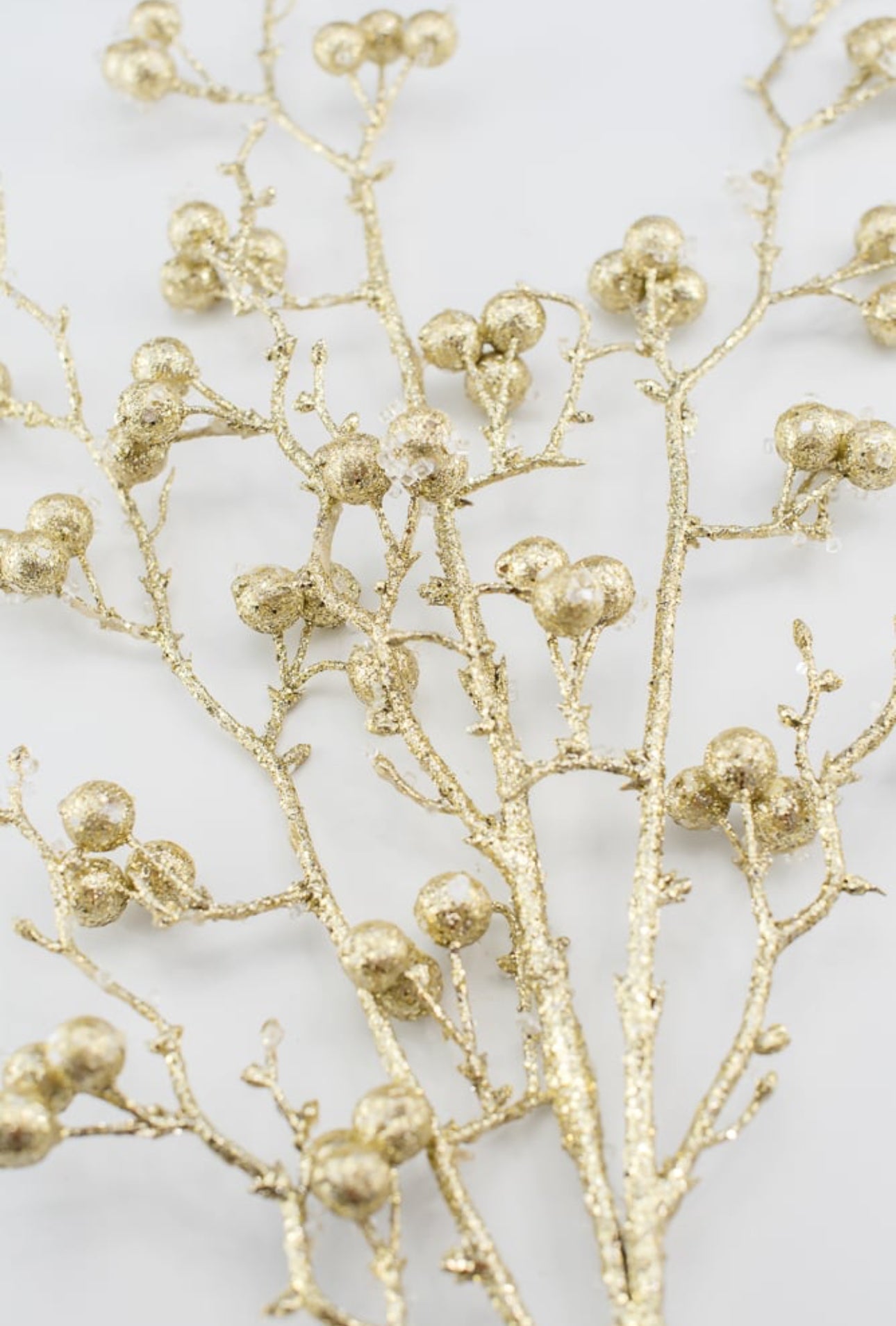 Gold twig and ball spray - Greenery Market