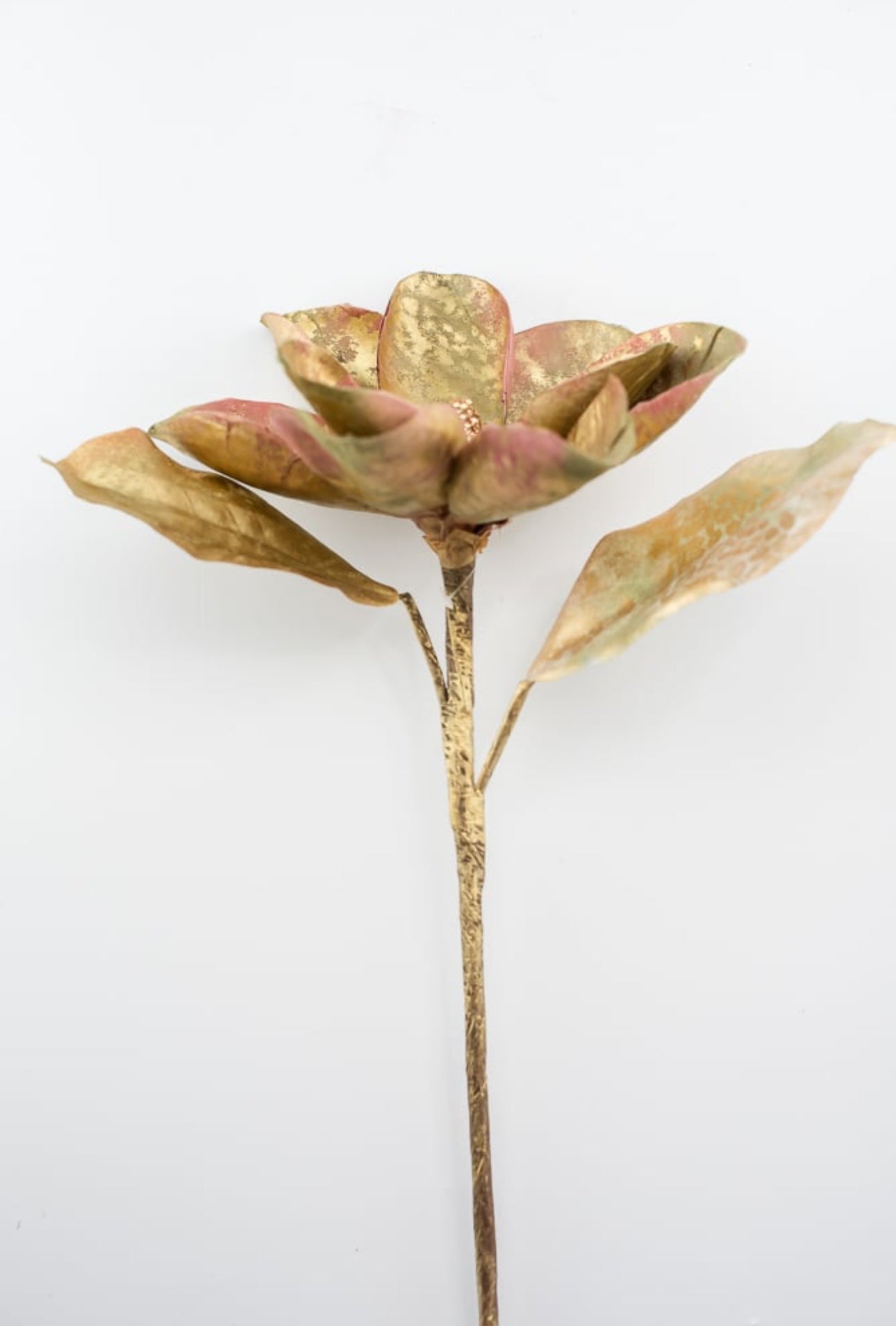 Magnolia stem - metallic green gold - Greenery Market