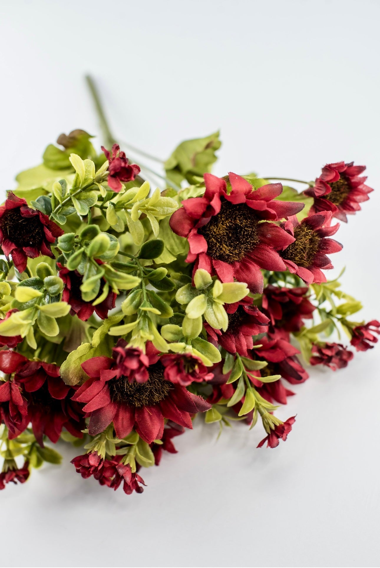 Mini Sunflower bush - burgundy - Greenery Market