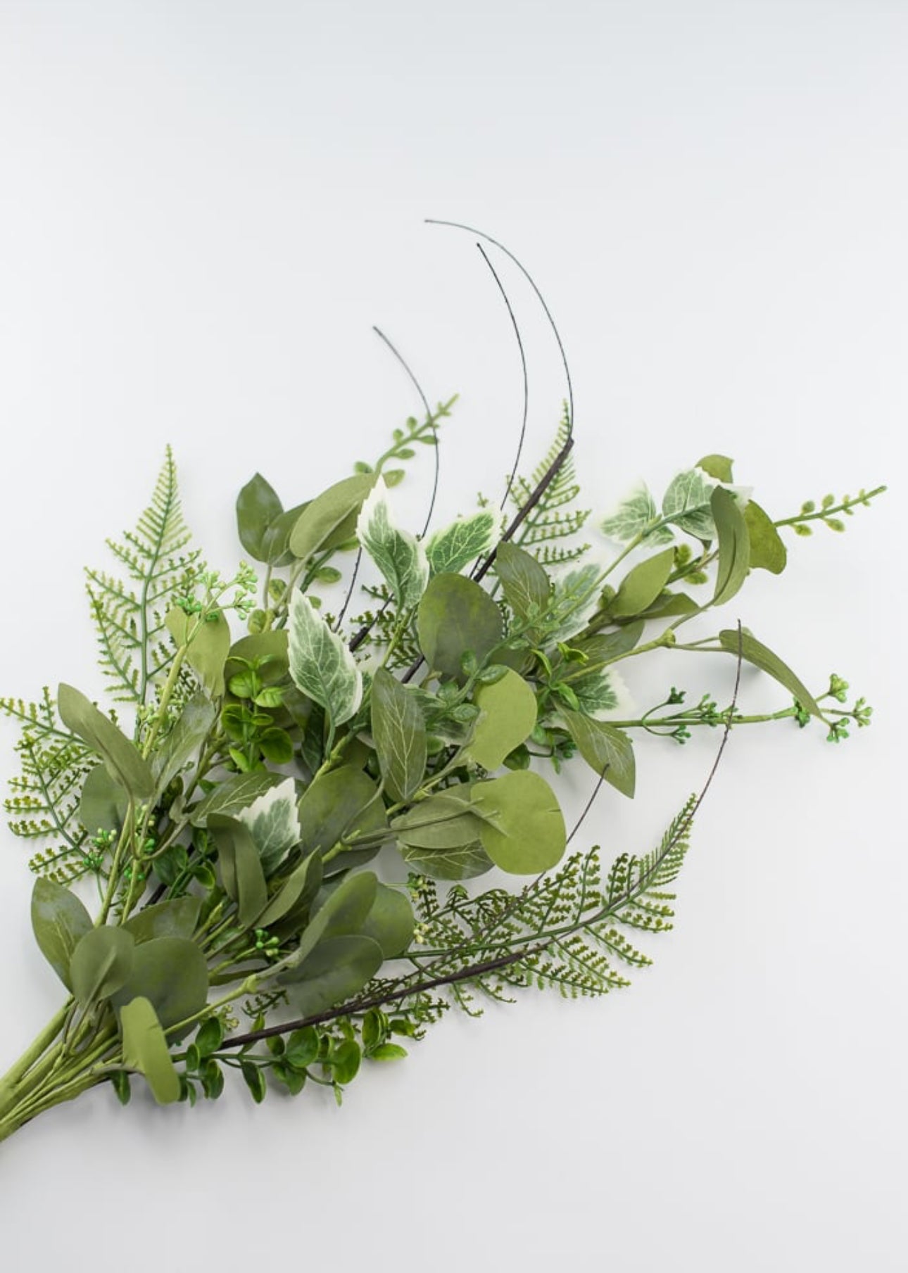 Mixed Leaf and fern spray - Greenery Market