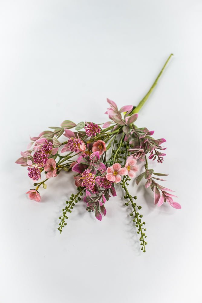 Pink Queen Anne Flower Filler Bush - 19" - Greenery Market