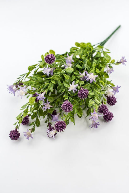 Purple Thistle Filler Flower Bush - Greenery Market