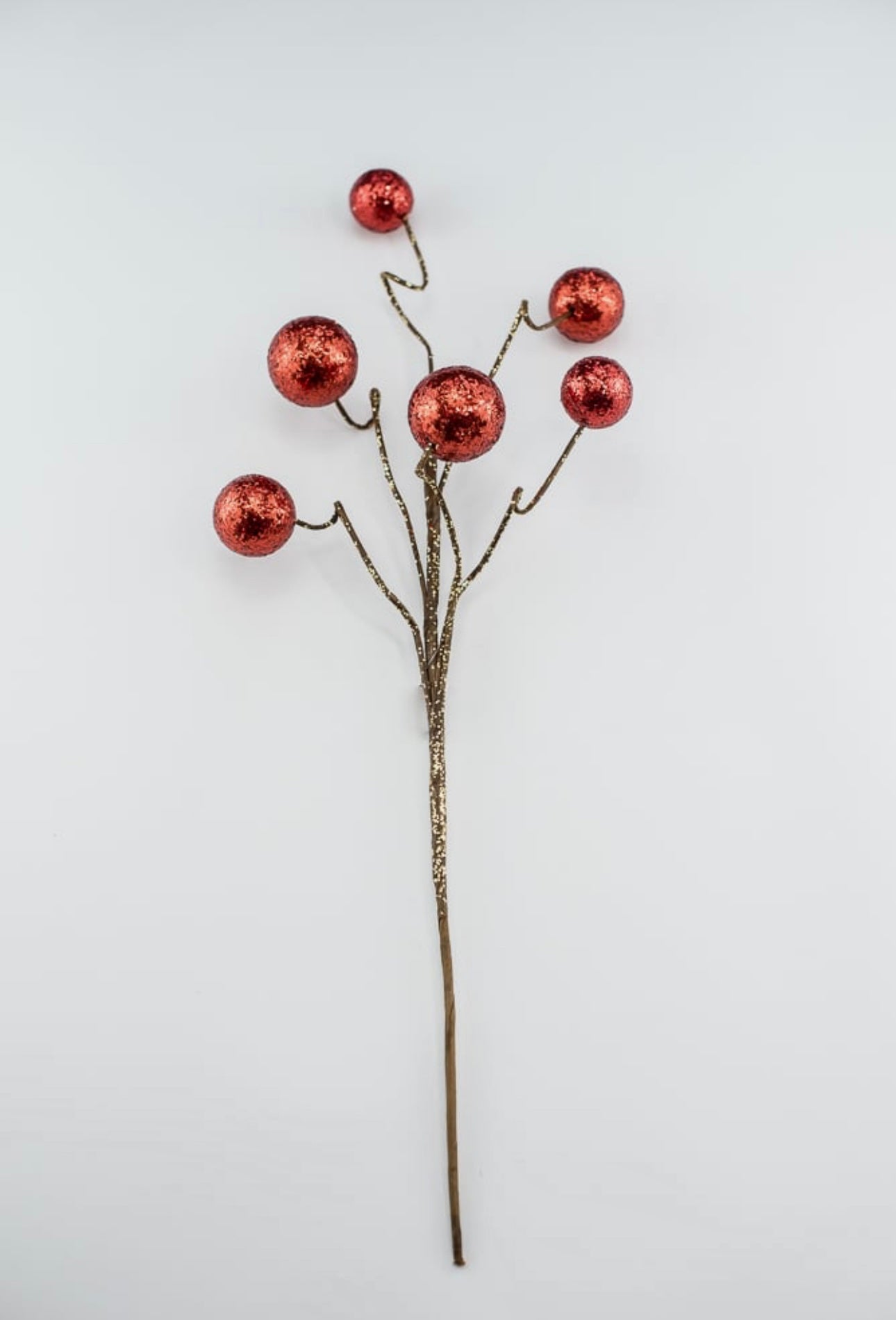 Red glitter ball spray - Greenery Market