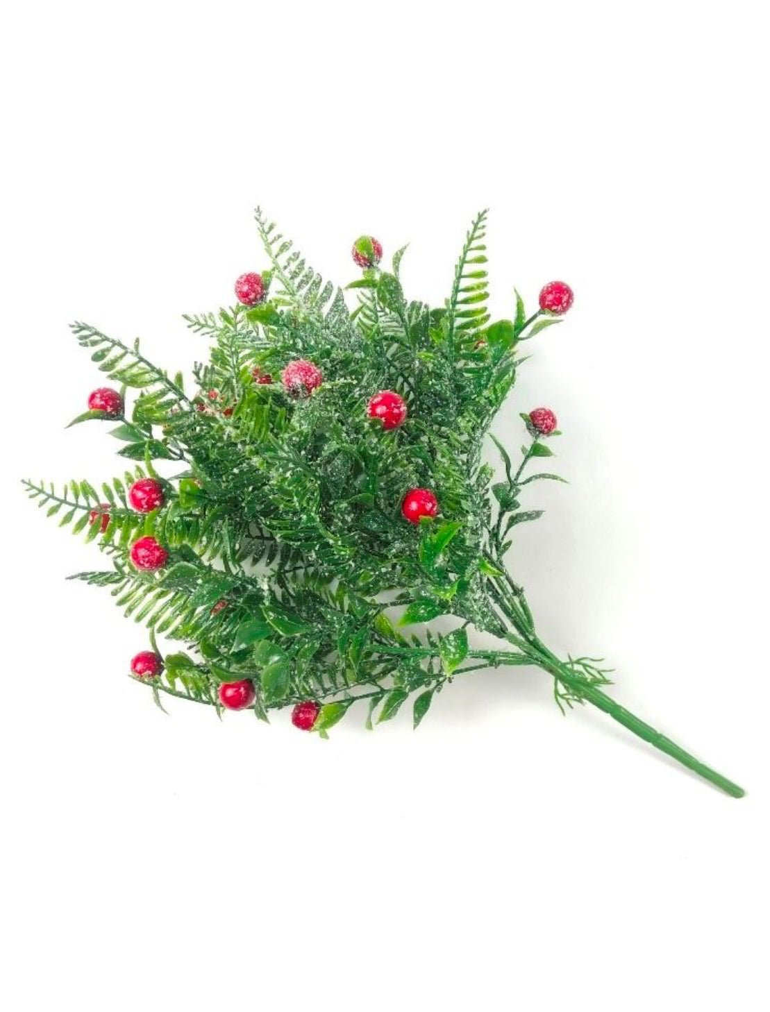 Red Snowed Mixed Leaf & Red - Greenery Market