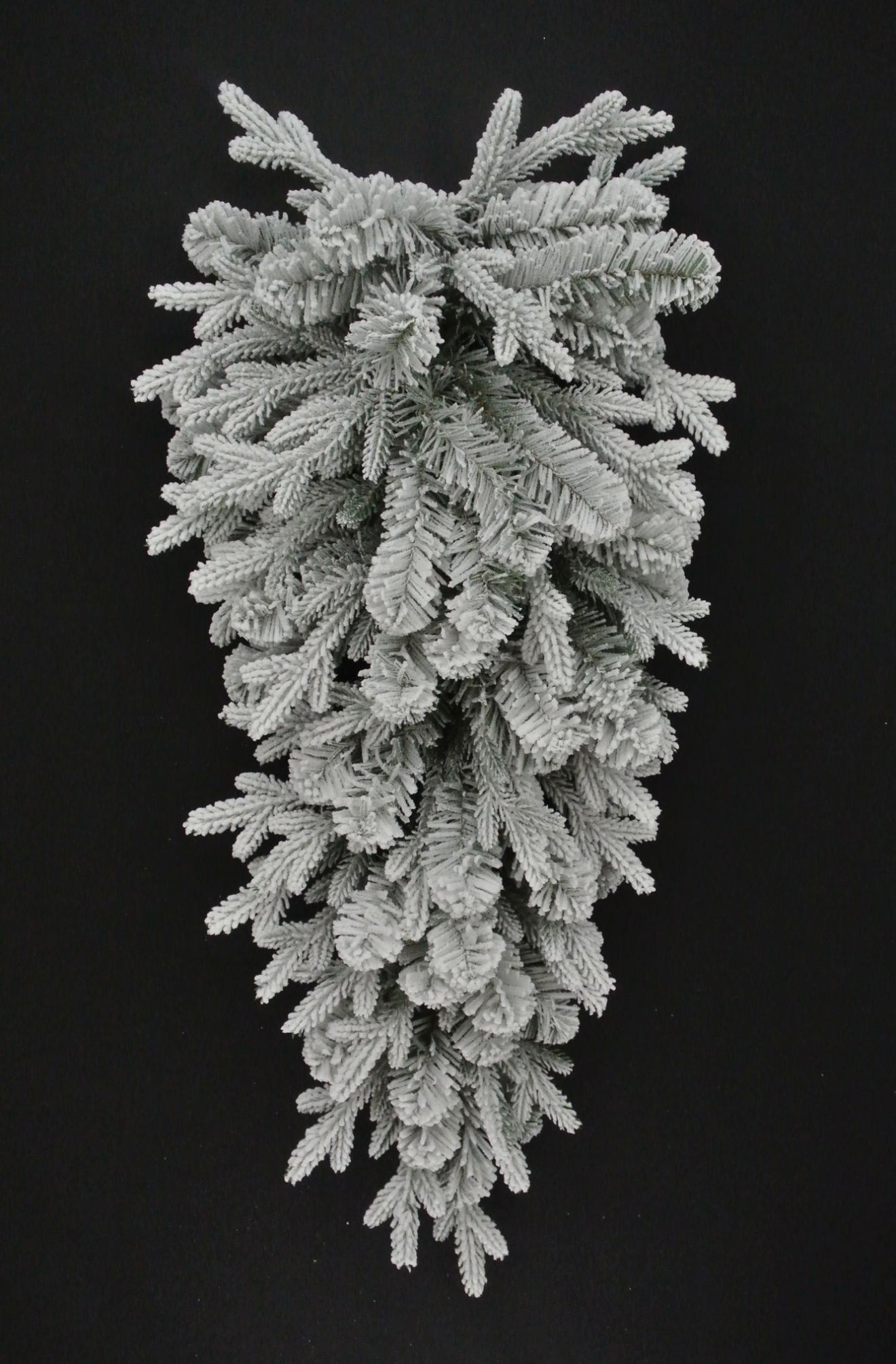 Snowy, Mixed pine teardrop swag - Greenery Market