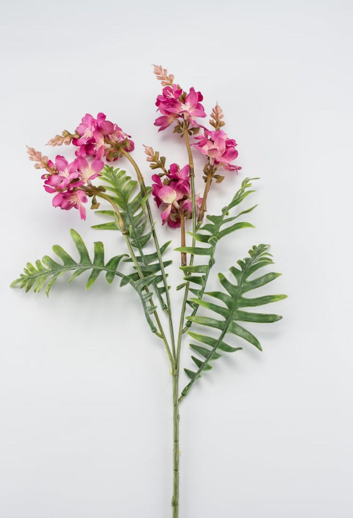 Artificial, sweet flower spray - hot pink - Greenery Market
