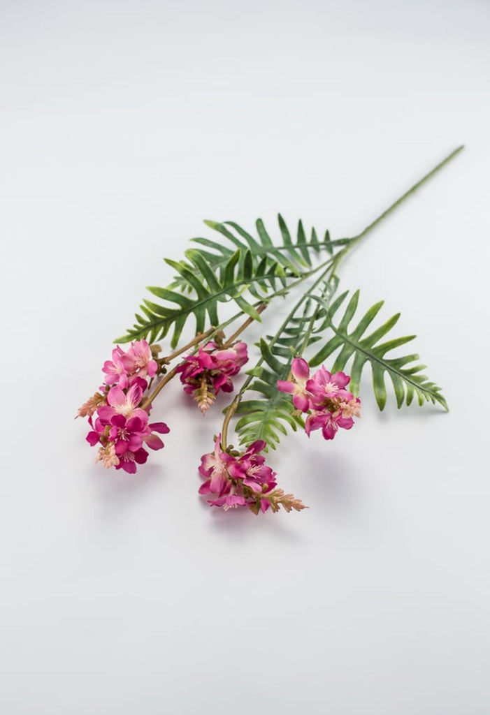 Artificial, sweet flower spray - hot pink - Greenery Market
