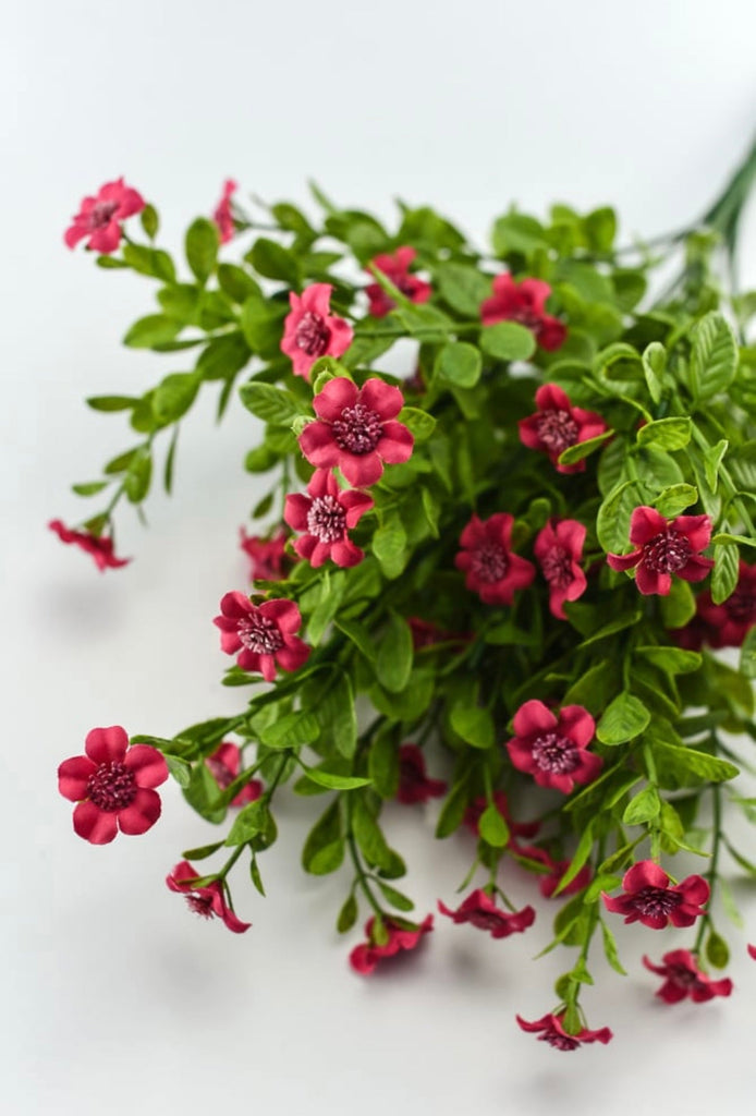 Beauty pink filler flower and greenery bush - Greenery Market