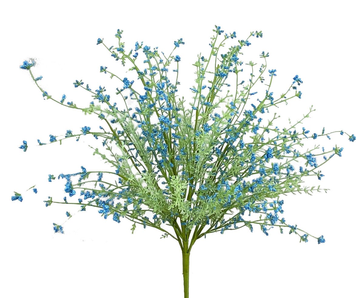 Blue filler flower bush - Greenery Market