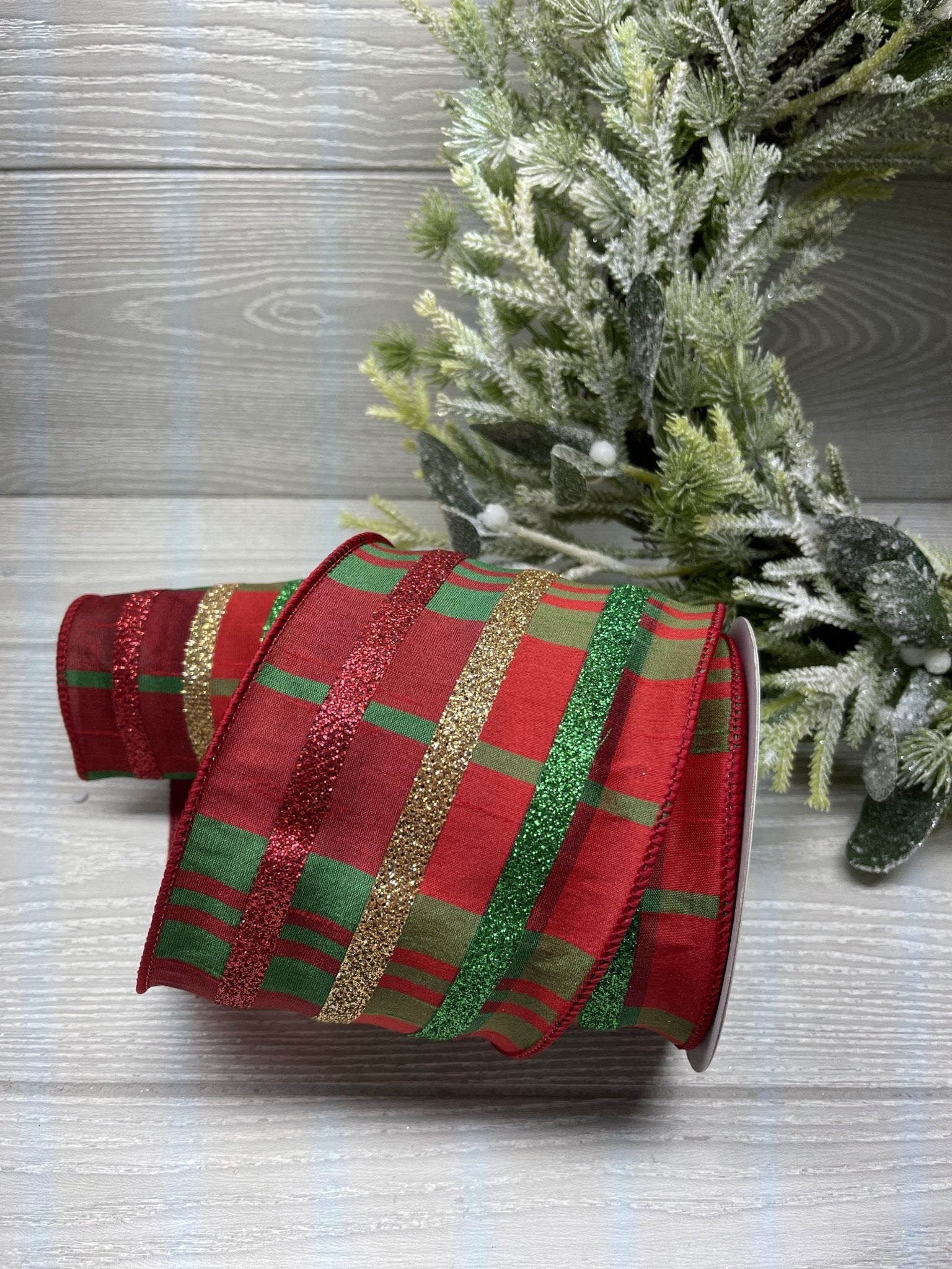 Gold Christmas Ribbon