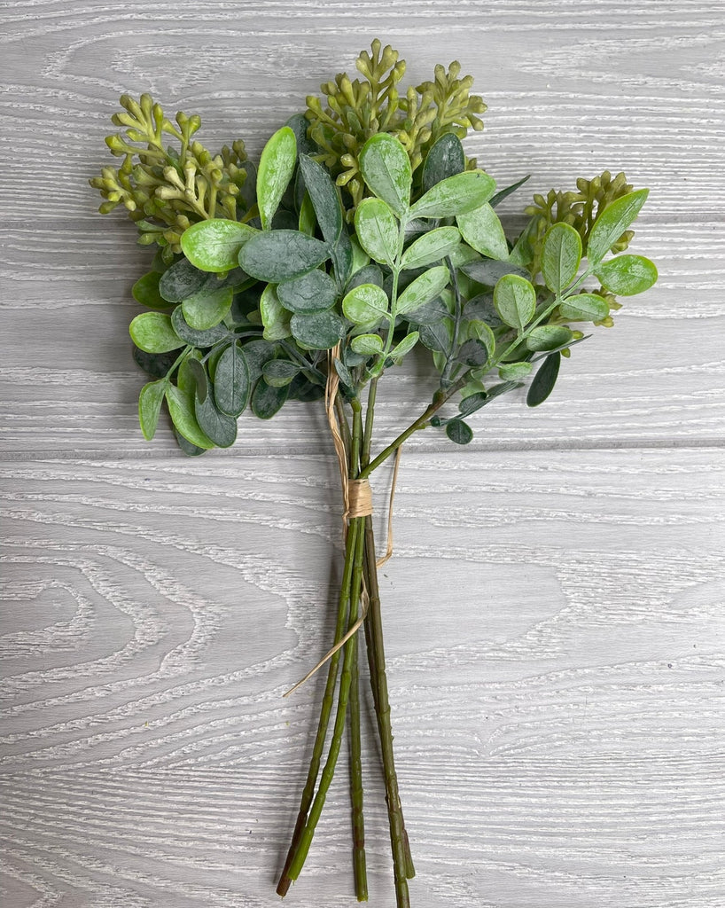 Cluster berry and leaves bundle - green - Greenery Market