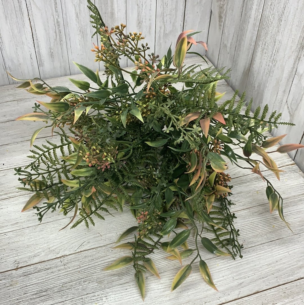 Everyone’s favorite Mixed greenery bush, pink coral - Greenery Market