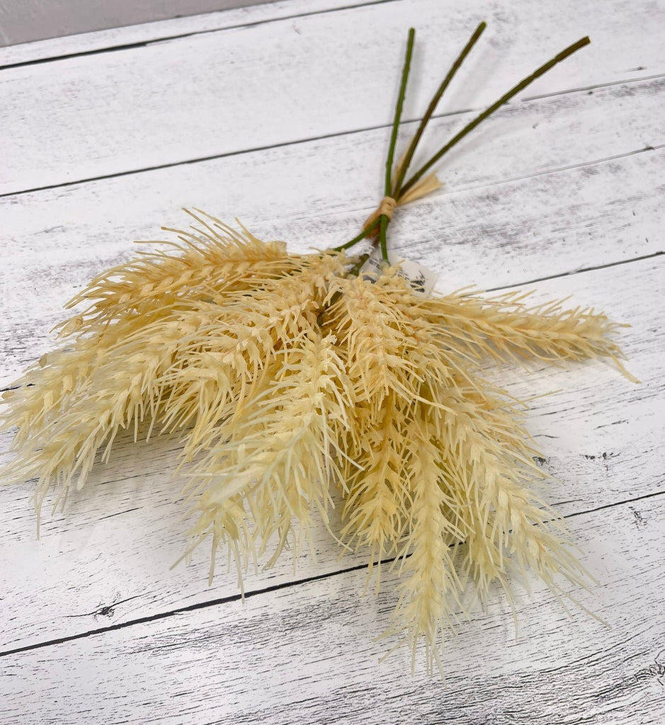 Faux wheat bundle - cream - Greenery Market