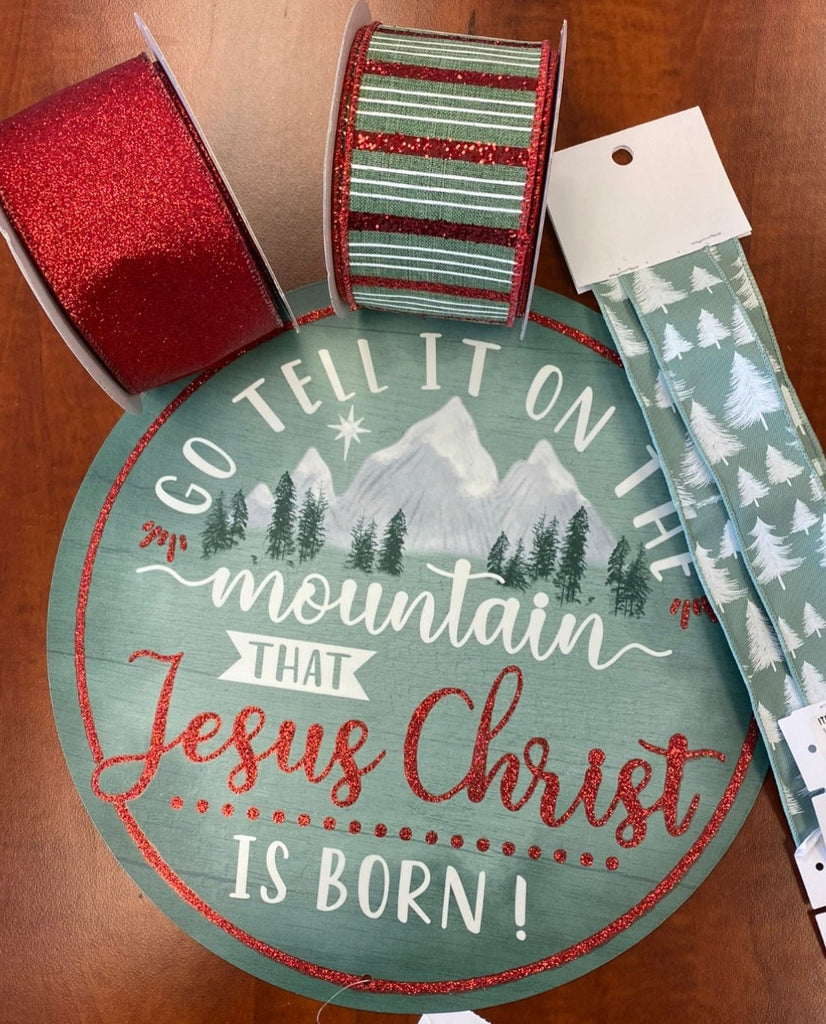 Jute tubing ribbon sage green - Greenery Market