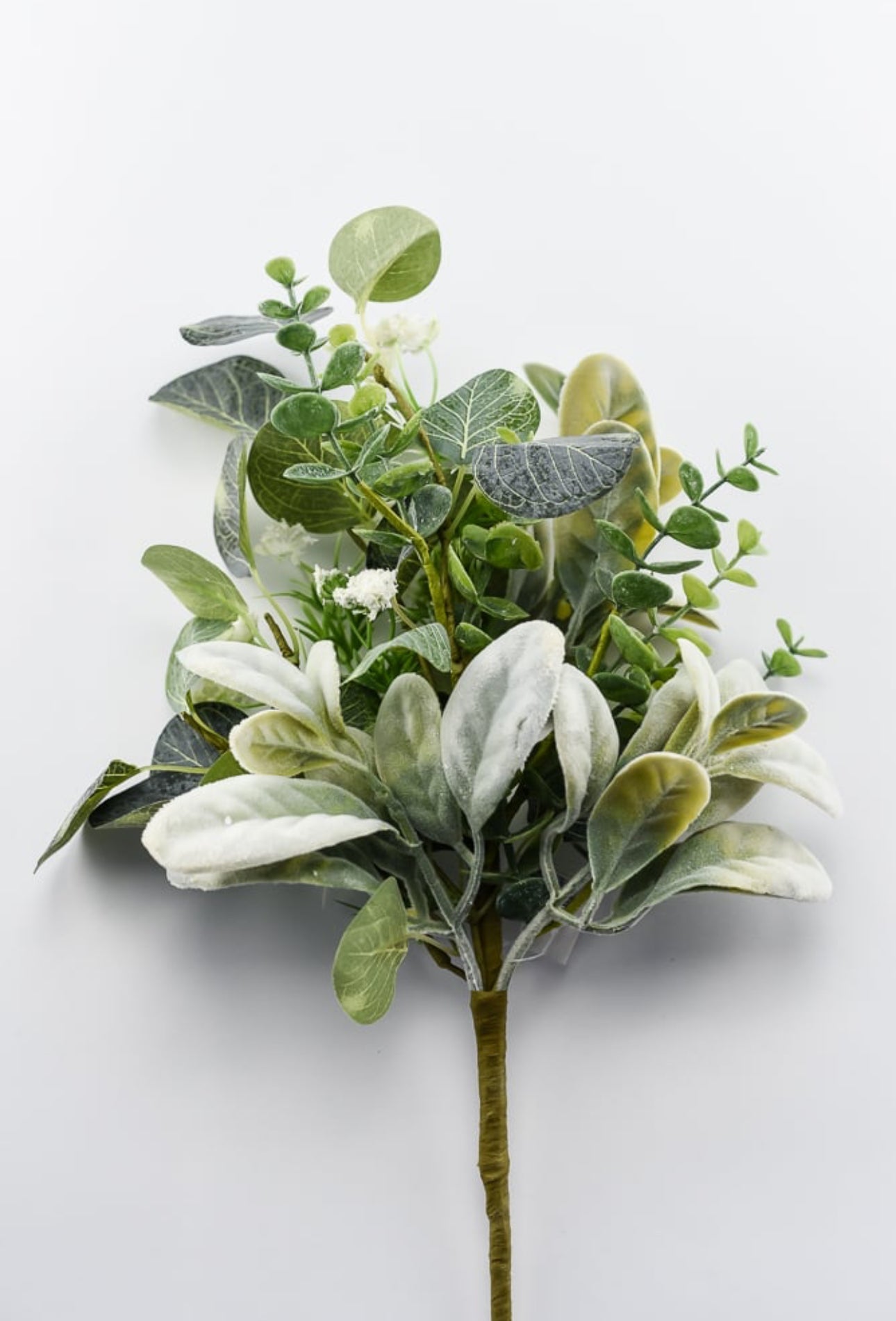 mixed lambs ear and eucalyptus greenery bush - Greenery Market