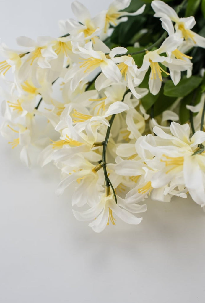 Cream freesia silk bush - Greenery Market