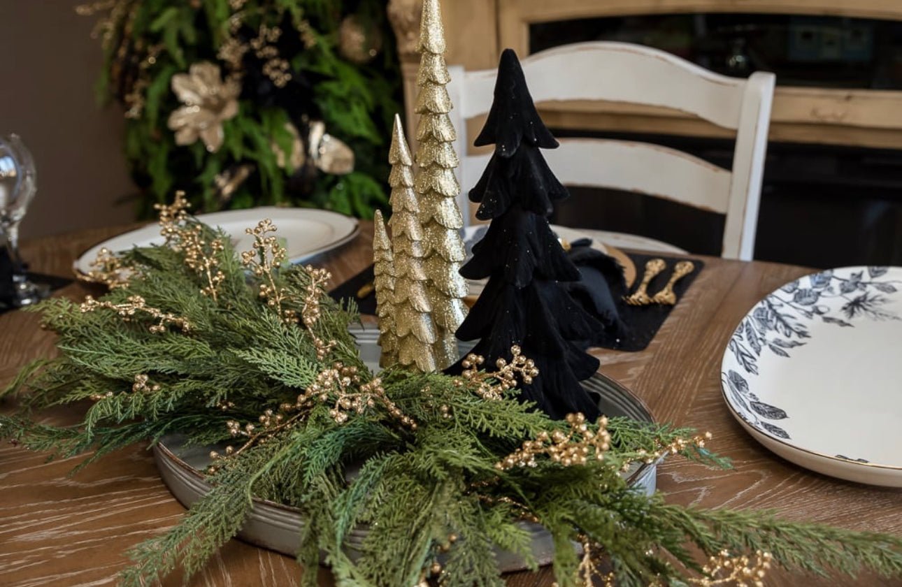 Soft touch, artificial, cedar pine swag - 47” - Greenery Market