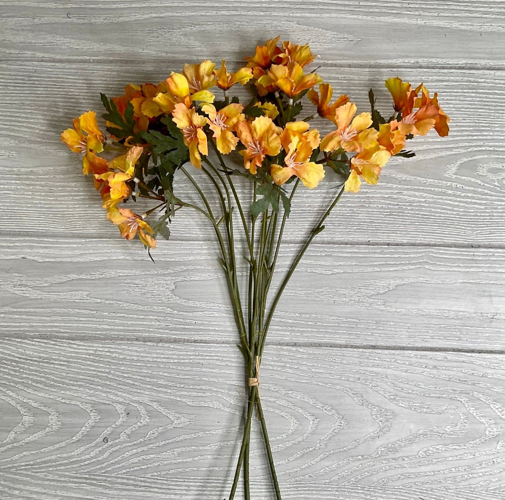 Wild flower bundle - orange yellow - Greenery Market